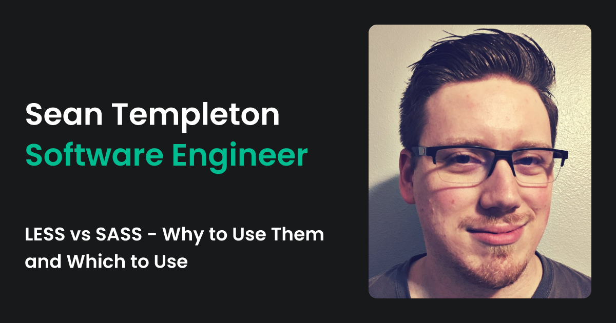Sean Templeton: Software Engineer Sean Templeton: Software Engineer